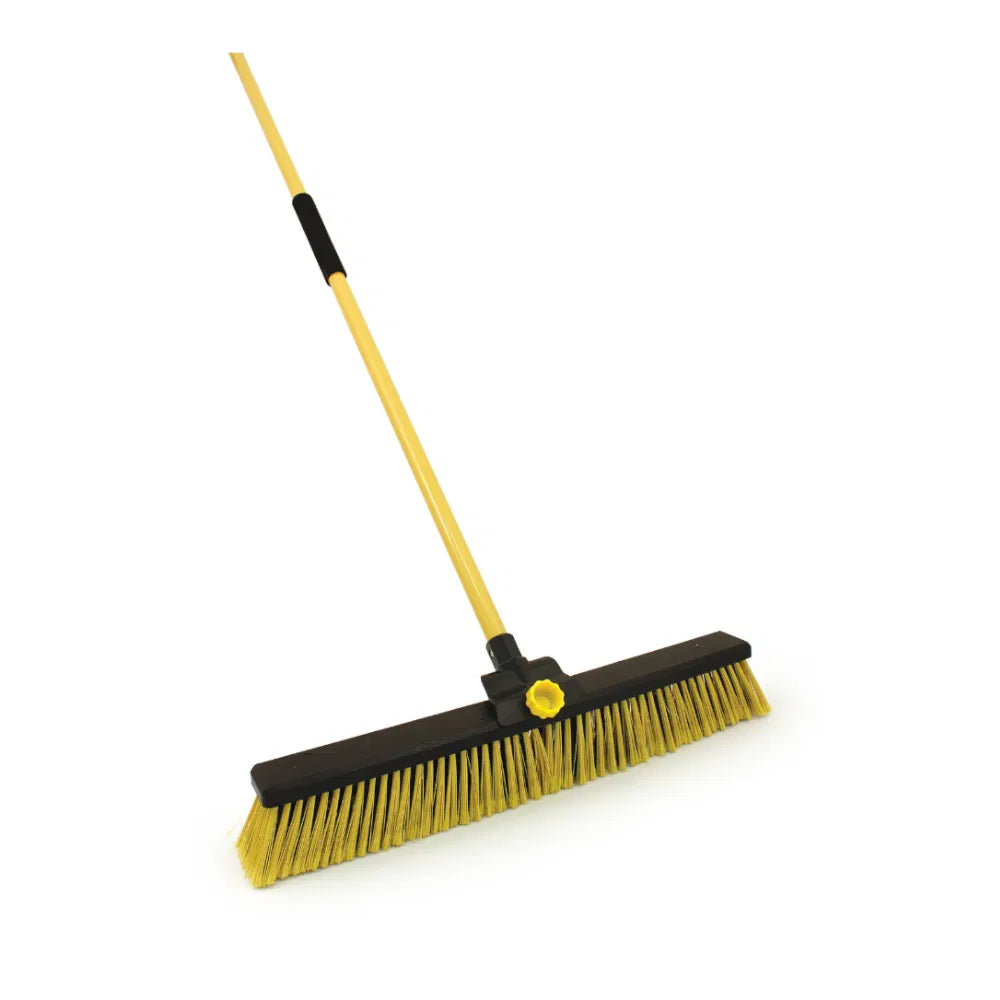 Bulldozer Heavy-duty Broom Clipped with Handle
